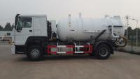 China Jetting And Vacuum Sewage Suction Tanker Truck , Sewage Sucking Truck Combined for sale