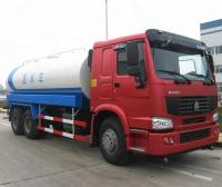 China 6x4 Liquid Tanker Truck , 20 Cubic Meters Watering Cart Sprinkler Truck for sale