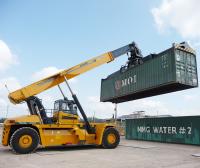 China Diesel Engine 45 Ton Port Reach Stackers / Container Reach Stacker XCS45 for sale