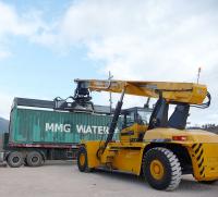 China Diesel Engine 45 Ton Port Reach Stackers / Container Reach Stacker XCS45 for sale