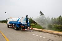 China Howo 12m3 Liquid Tanker Truck For Road Sprinkler / Flushing Color Optional for sale