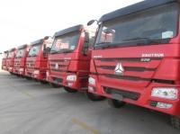 China SINOTRUK HOWO Street Cleanout Sprinkler 20m3 Drum Style Front Axle for sale
