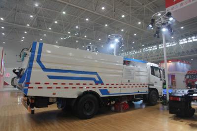 China Euro III Engine95HP/PS Trash Garbage Compactor Truck , Sinotruk 4m3 Road Sweeper Truck for sale