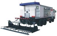 China Bituminous Gravel Synchronous Sealing Truck , Sealer Truck , Max.Sealing Width 4m, HOWO 6x4 Chassis for sale