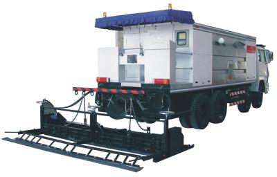 China Bituminous Gravel Synchronous Sealing Truck , Sealer Truck , Max.Sealing Width 4m, HOWO 6x4 Chassis for sale