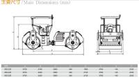 China XCMG XD122E 11 ton Road Maintenance Machinery double drum vibratory road roller for sale