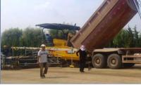 China Model RP903 Asphalt Concrete Paver Max. Paving Width 9m , Bucket 15m3 , Productivity 800t/H for sale
