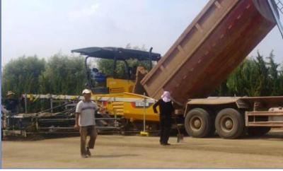 China Model RP903 Asphalt Concrete Paver Max. Paving Width 9m , Bucket 15m3 , Productivity 800t/H for sale