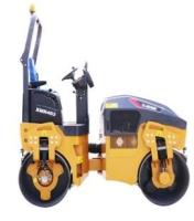 China Ride - on small Road Vibratory Roller XMR403 Light Compaction Equipment / 4 Ton Double Drum Roller for sale