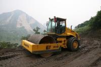 China XCMG Vibratory Road Roller XS183J Weight 18000kgs/18t 118KW Shangchai Engine, Euro II for sale