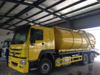 China 4m3 - 16m3 Sewage Sewage Suction Truck Dumping System With High Pressure Italian Jurop for sale
