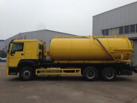 China 4m3 - 16m3 Sewage Sewage Suction Truck Dumping System With High Pressure Italian Jurop for sale
