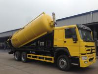 China 4m3 - 16m3 Sewage Sewage Suction Truck Dumping System With High Pressure Italian Jurop for sale