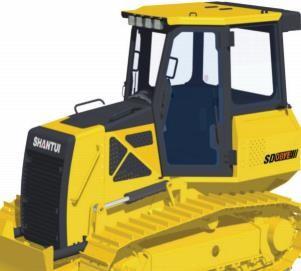 China SD08YE/YS Turbo charged Shantui Bulldozer Water Cooled 4 Stroke / Cycle for sale