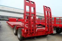 China Transportation Purchase Flatbed Semi Trailer 11 - 13 Meters Semi Truck Trailer for sale