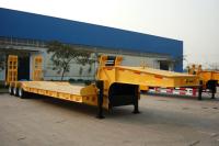 China Transportation Purchase Flatbed Semi Trailer 11 - 13 Meters Semi Truck Trailer for sale