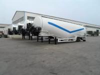 China 50M3 Bulk Cement Semi Trailer Trucks with 3 Pcs 13T Fuwa Brand Axles and Weichai engine Bohai Air compressor for sale