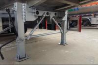 China Aluminum Alloy Hazardous Chemical Tank Semi Trailer 42 - 50 Cubic Lightweight for sale