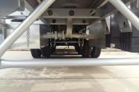 China Aluminum Alloy Hazardous Chemical Tank Semi Trailer 42 - 50 Cubic Lightweight for sale