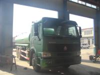 China Internal Anti - Corrosion Liquid Tanker Truck , Construction Water Transport Truck 18-25cbm for sale