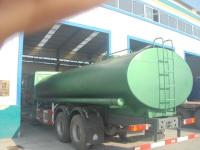 China Internal Anti - Corrosion Liquid Tanker Truck , Construction Water Transport Truck 18-25cbm for sale