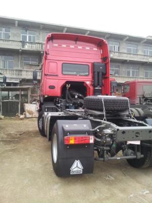 China SINOTRUK HOWO 4x2 tractor truck/prime mover, 336hp,loading 40tons, Left hand drive, red for Ethiopia, Kenya, market for sale