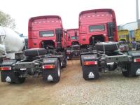 China SINOTRUK HOWO 4x2 tractor truck/prime mover, 336hp,loading 40tons, Left hand drive, red for Ethiopia, Kenya, market for sale