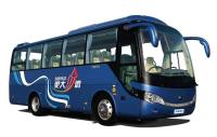 China Long Distance Transport Tour Coach 7 - 13 Meters Safe / Comfortable City Tour Bus for sale