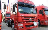 China Howo7 6X4 Tractor Trailer Truck LHD 10 Wheels HW 79 High Roof Cab Two Berths 102 km / h for sale