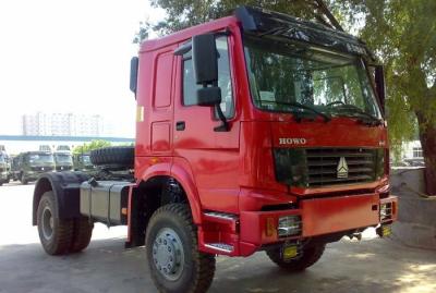 China HOWO 4x4 Manual Prime Mover Truck All Wheel Drive With 7100kg Payload , Off Road Model for sale