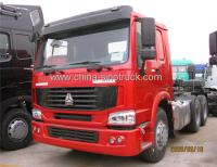 China Two Axle Prime Mover Truck , 4 x 2  Driving 336 Horse Power 10 Speeds Transmission for sale