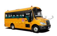 China 6 - 8 Meters School Bus Safety LHD 30 / 35 Seats Security Strengthen Hard Skeleton for sale
