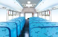 China 6 - 8 Meters School Bus Safety LHD 30 / 35 Seats Security Strengthen Hard Skeleton for sale