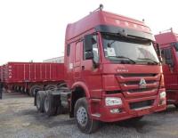 China Sinotruk HOWO 371HP 6X4 Drive Prime Mover Trailer / Tractor Truck / Container Vehicle for sale