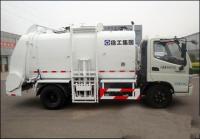 China 10cbm Trash Compactor Truck High Pressure Cleaning 18mpa , Total Weight 16000kg for sale