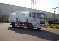 China 10cbm Trash Compactor Truck High Pressure Cleaning 18mpa , Total Weight 16000kg for sale
