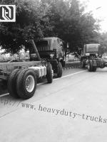 China 336hp Red Left Hand Drive Dump Truck 6x4 Sinotruk Howo7 Brand URO II Emission for sale