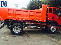 China 336hp Red Left Hand Drive Dump Truck 6x4 Sinotruk Howo7 Brand URO II Emission for sale
