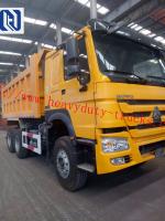 China 10 Wheel 371HP 20 Cubic Meters Sinotruk HOWO Tipper Iron Material White Color for sale