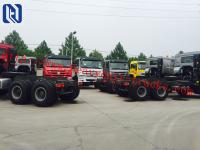 China 336hp Red Left Hand Drive Dump Truck 6x4 Sinotruk Howo7 Brand URO II Emission for sale