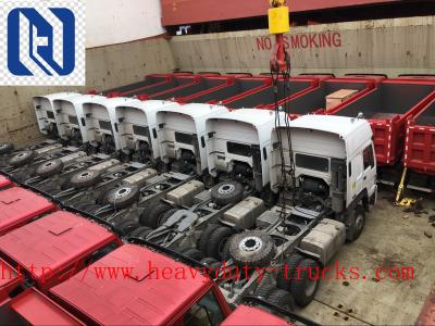 China D10.38 Engine 420HP Prime Mover Truck 6X4 , 12 Wheel Tractor Head Truck for sale
