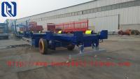 China Sino Truk Double Containers Semi Trailer Trucks , Red Diesel Truck Trailer for sale