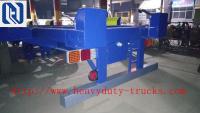 China Sino Truk Double Containers Semi Trailer Trucks , Red Diesel Truck Trailer for sale