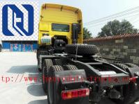 China ZZ4257N3237CZ Prime Mover Truck Sinotruck Howo 6 x 2  Tractor Head  420HP Engine, left hand drive for sale