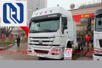 China 10 Tires Sinotruk Howo 6X4 371 Hp Tractor Head Trucks Tow Hook ZZ4257S3241W For Pulling Low Bed Semi Trailer for sale