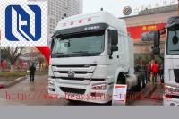 China 10 Tires Sinotruk Howo 6X4 371 Hp Tractor Head Trucks Tow Hook ZZ4257S3241W For Pulling Low Bed Semi Trailer for sale