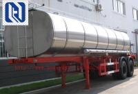China Powder Material Transport Tanker 3 Axles Cement Bulker With Volume 60CBM for sale