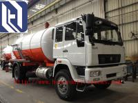 China Sinotruck 6M3 Sewage Suction Truck SWZ 4 X 2  290hp Self Discharge ZF8098 SWZ howo for sale