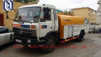 China 2017 New Howo7 10 Cbm Sewage Suction Truck 6x4 10tires For Sanitary Sewer Cleaning and rear lifting cover for sale