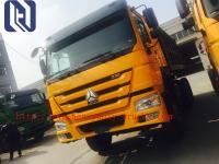China 25T 336hp 371hp HOWO Dump Truck 6 X 4 10 Wheel Red Color Steering ZF8118 for sale